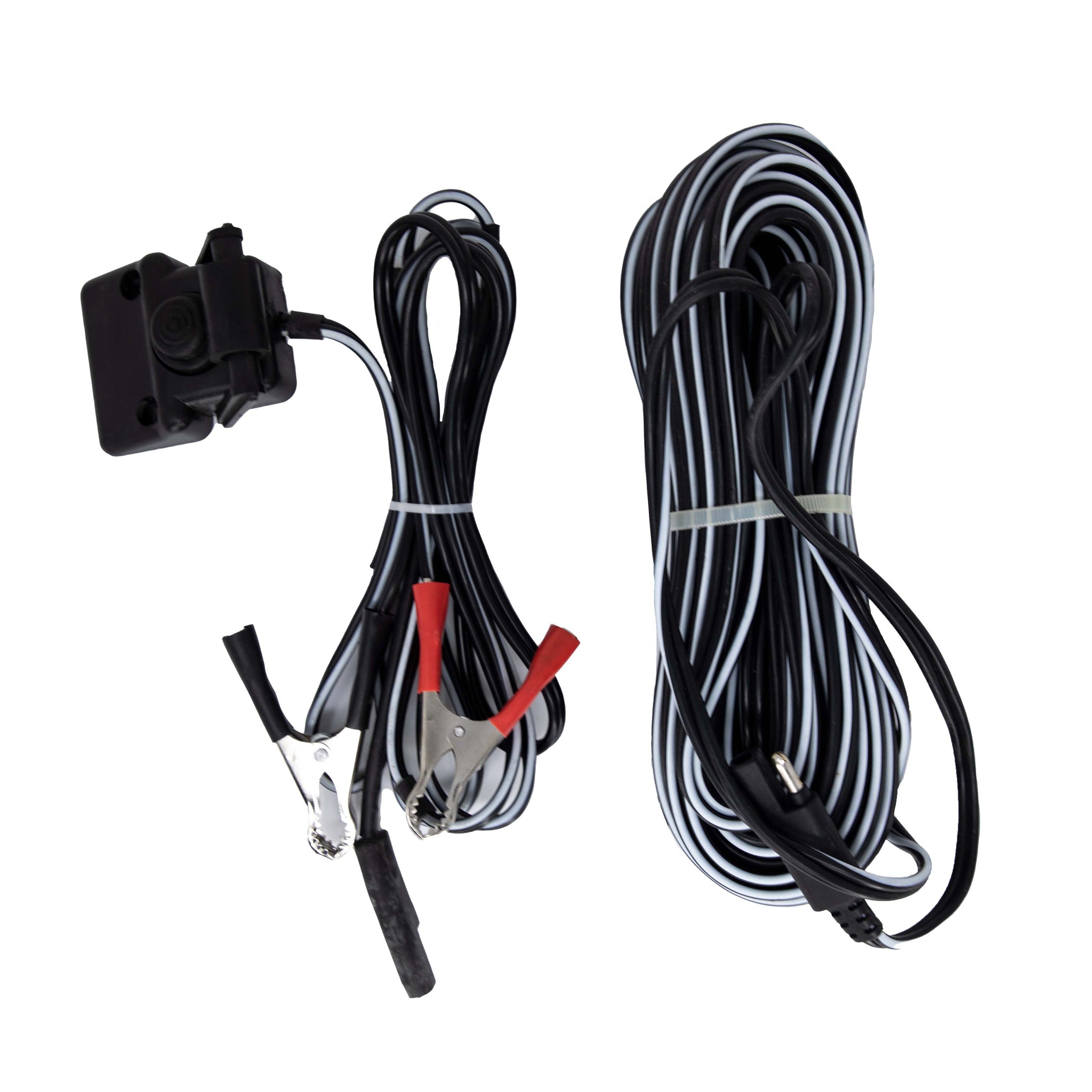 50' Wire with on/off and battery clamps – Higdon Outdoors
